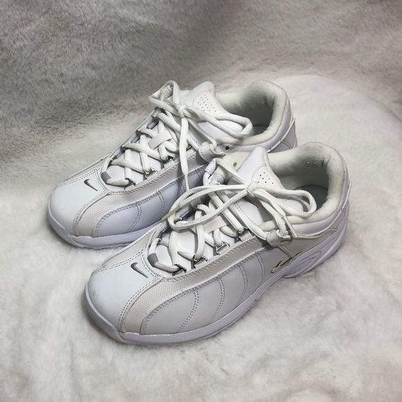 Nike | Shoes | Nike Air Womens Vxt Retro Cross Trainers White Leather ...